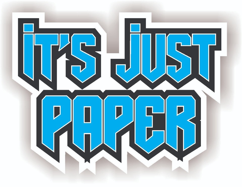 It's Just Paper Vinyl Decal Sticker Diesel Truck JDM Car Turbo Boost ...
