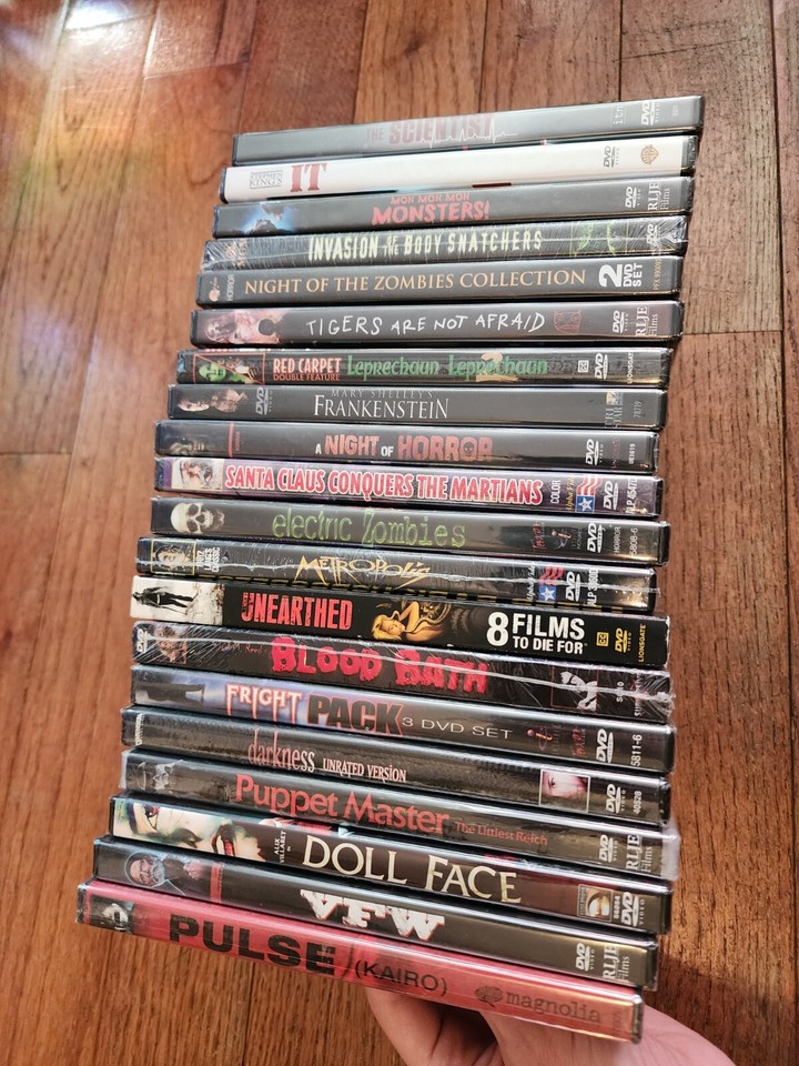 Giant Horror DVD Lot New Sealed | eBay