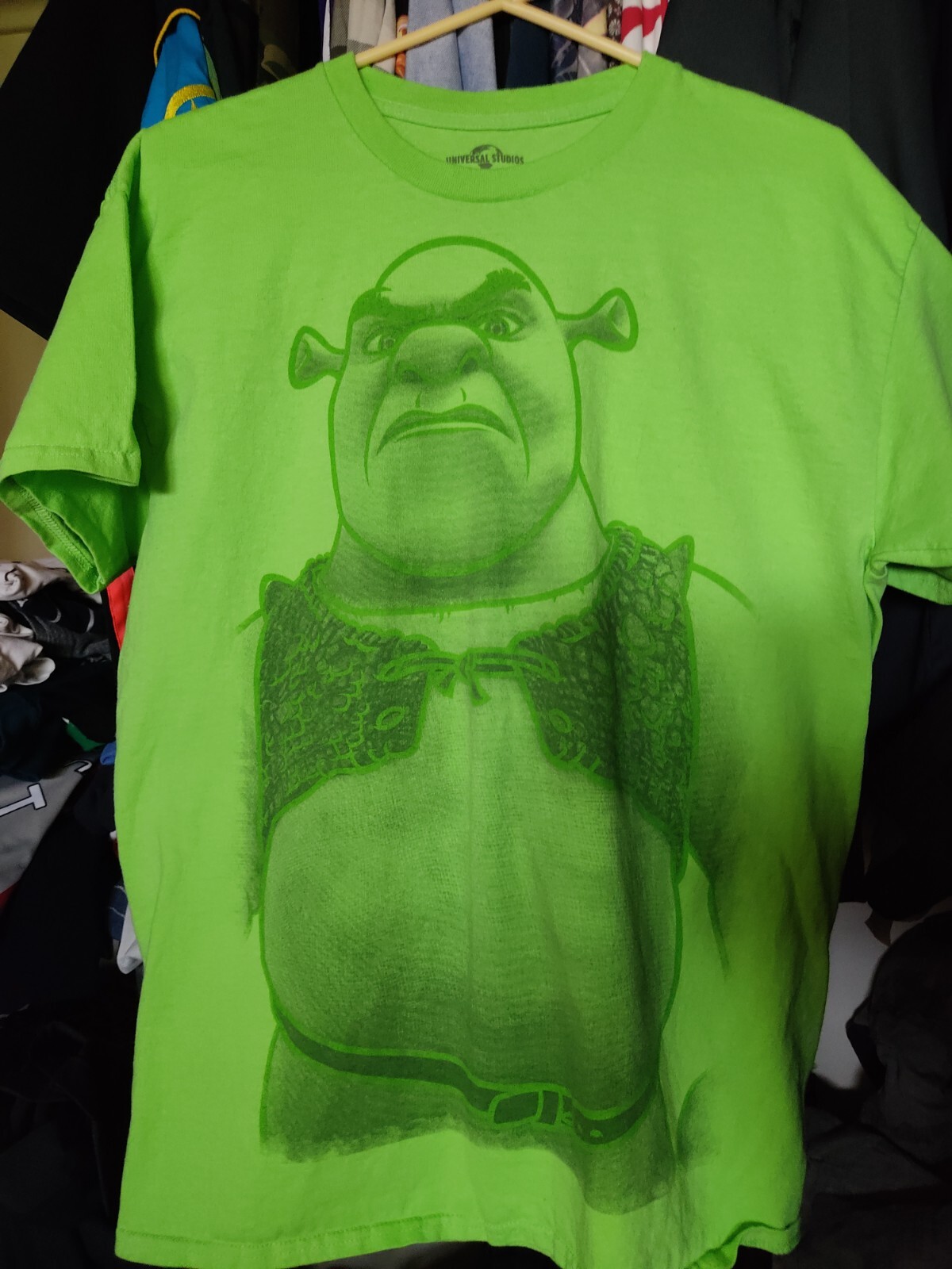 Shrek 4d universal studios neon green cartoon anime o… - Gem
