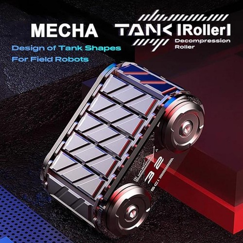 Fidget Spinner Tank Roller Shape Decompression EDC Metal Desk Toy Gift ...