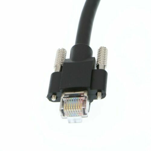 GigE Cat6 S STP Screw Lock Horizontal RJ45 DrC Cable for Basler Cameras ...