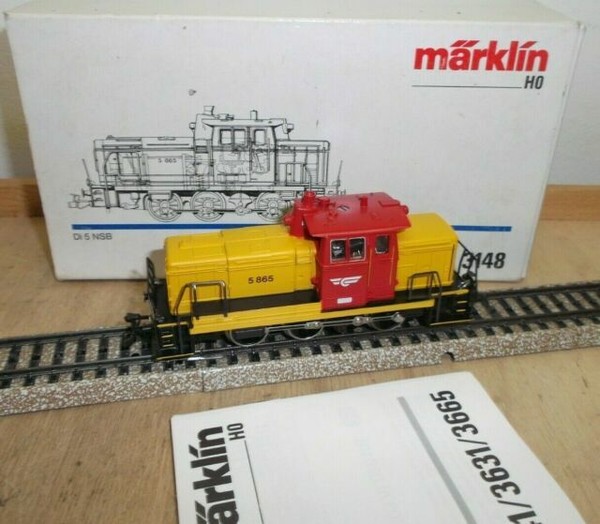 Marklin HO 3148 Di 5 NSB Diesel Locomotive KB for sale online | eBay