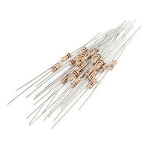 3M3 1/4 WATT RESISTORS 3M3 0.25W 5 PIECES CARBON FILM RESISTORS ...
