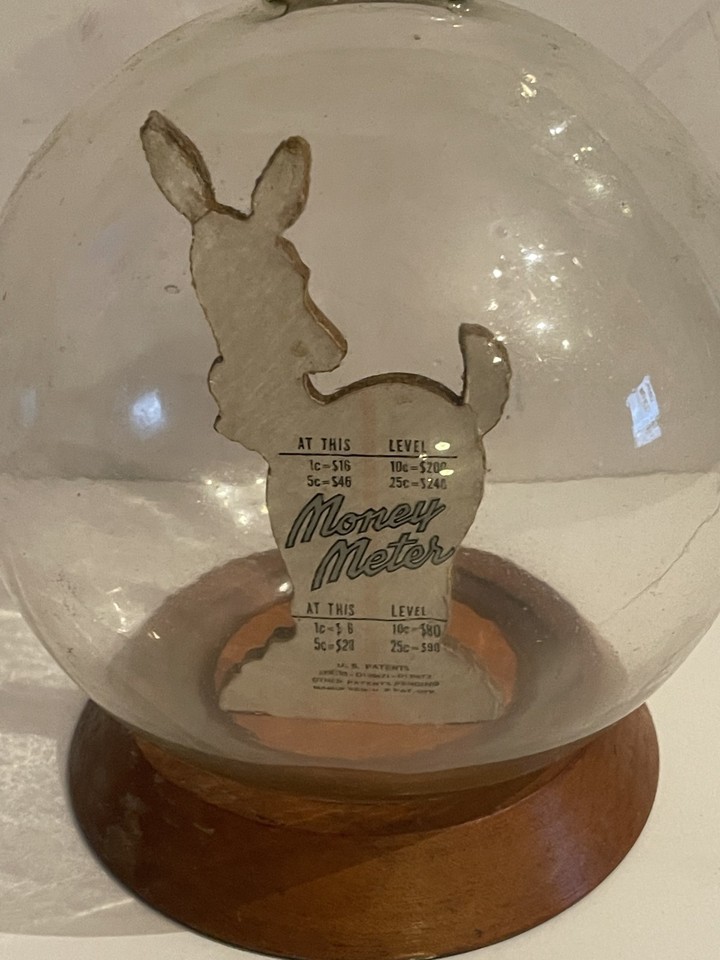 Vintage 1940'S Glass Bubble Bank Coin "A little doe" Vic Moran | eBay