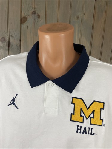 Michigan Wolverines JORDAN JUMP MAN Rugby S/S Shirt Nike Collection ...