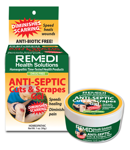Remedi Health Solutions ANTI-SEPTIC Cuts & Scrapes Gel Natural ...