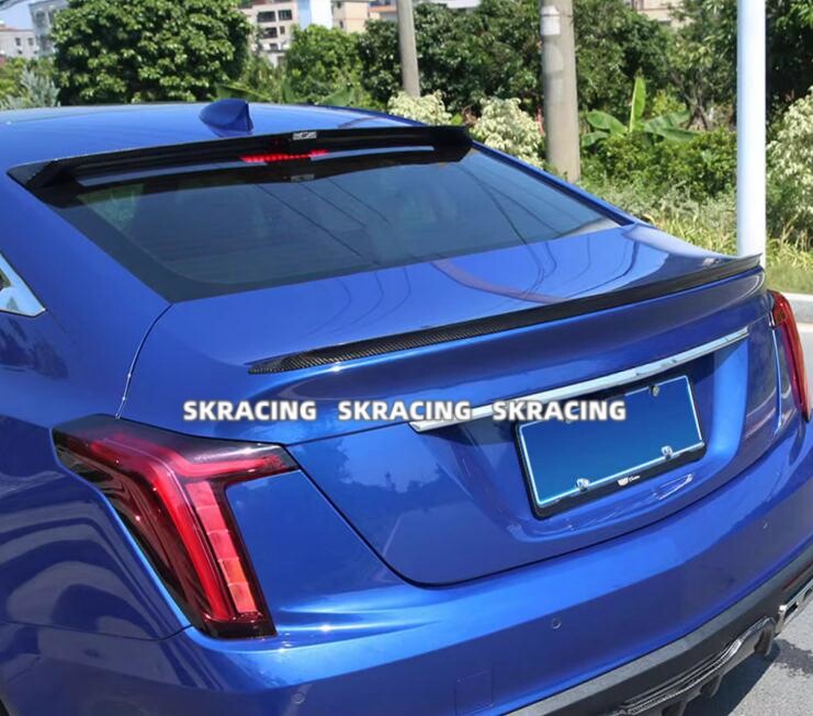 Carbon Fiber BodyKit Front Lip Rear Bumper Spoiler For Cadillac CT5 CT5 ...