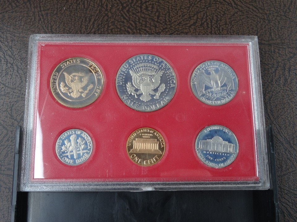1982-S US Mint Proof Set 5 Coin Set OGP Original Government Packaging ...
