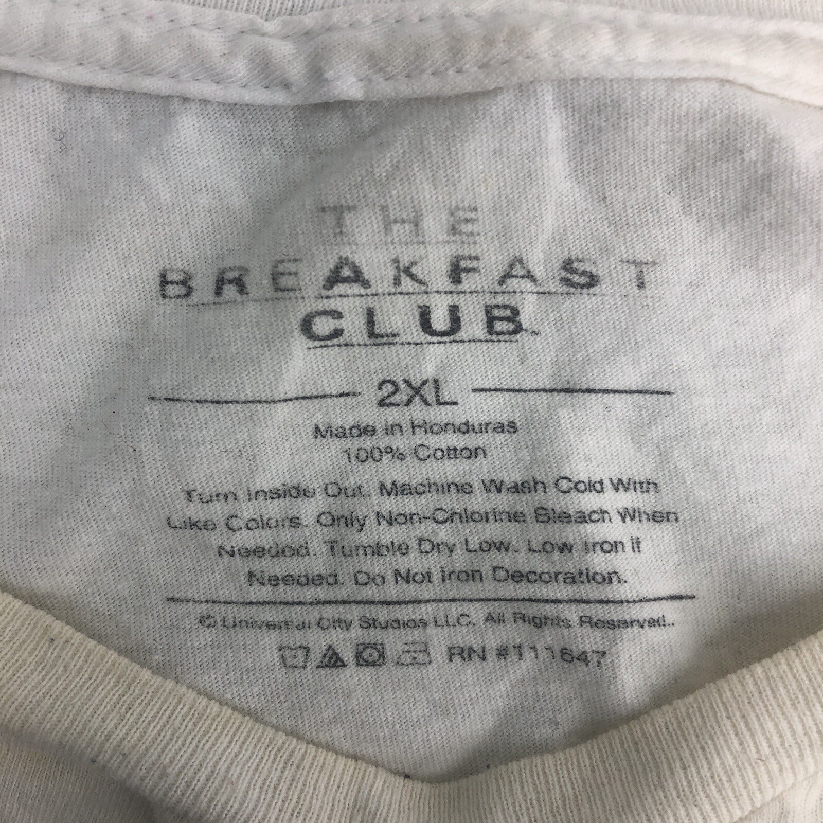 The Breakfast Club Movie 80s Logo Colorblock Graphic … - Gem