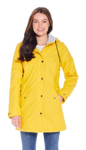 Weatherproof Ladies Slicker Jacket in Sunshine Yellow | eBay