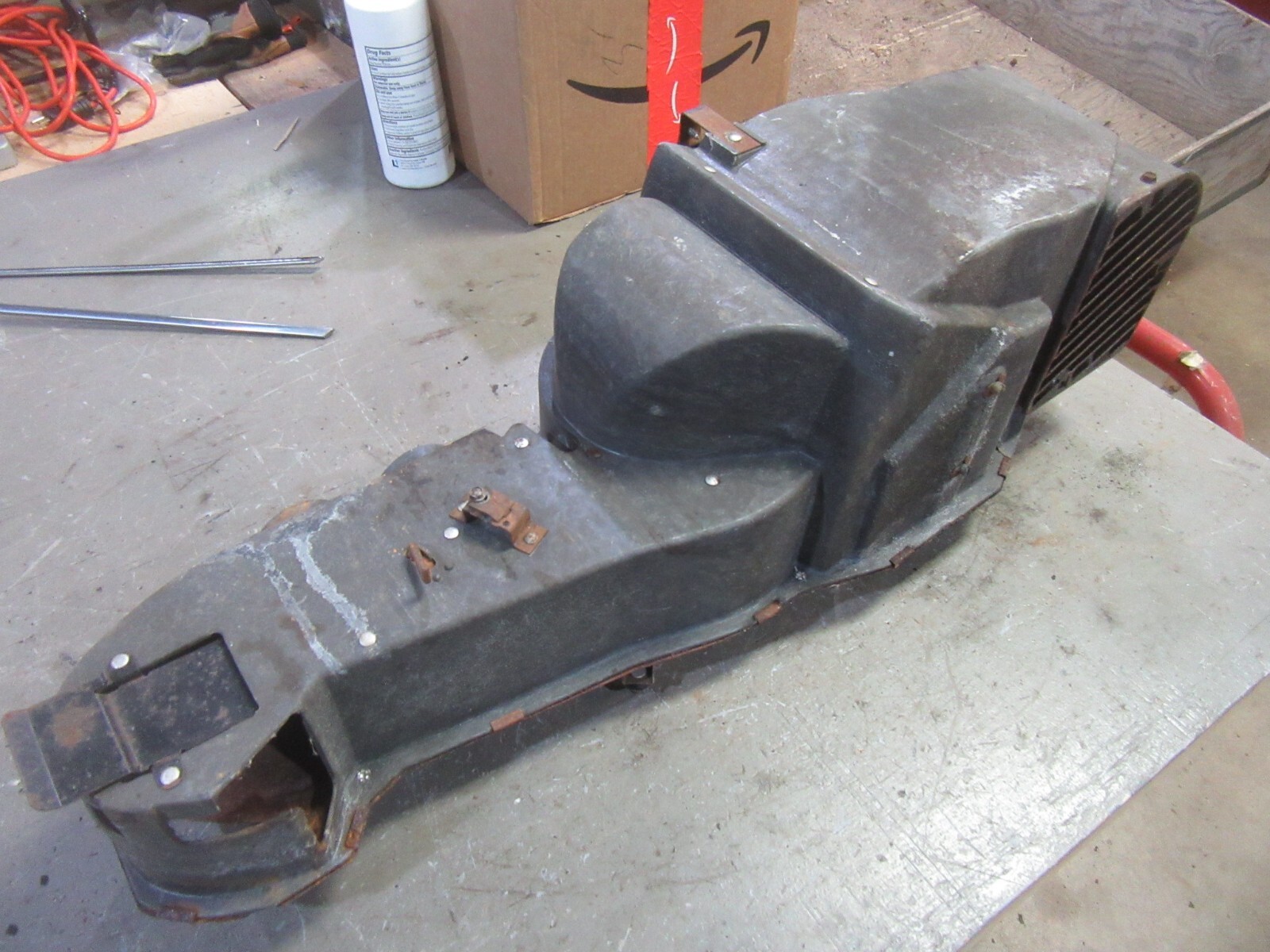 1962 Ford Galaxie 500 firewall heater core housing assembly duct piece ...