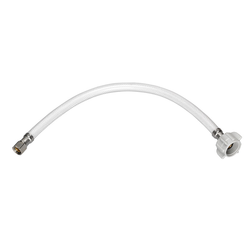 Toilet Supply Line 3/8" Compression T X 7/8" D Ballcock 12" PVC | eBay