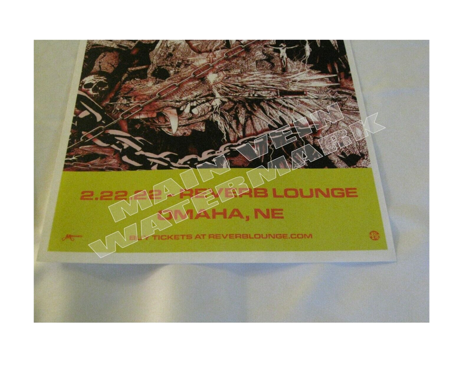 Rare Original MACHINE GIRL Poster Flyer 2022 Omaha Show | eBay