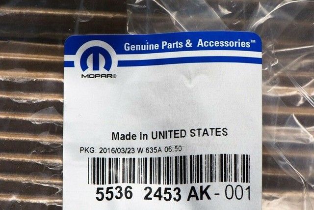 Cowl Panel Mopar 55362453AK for sale online | eBay