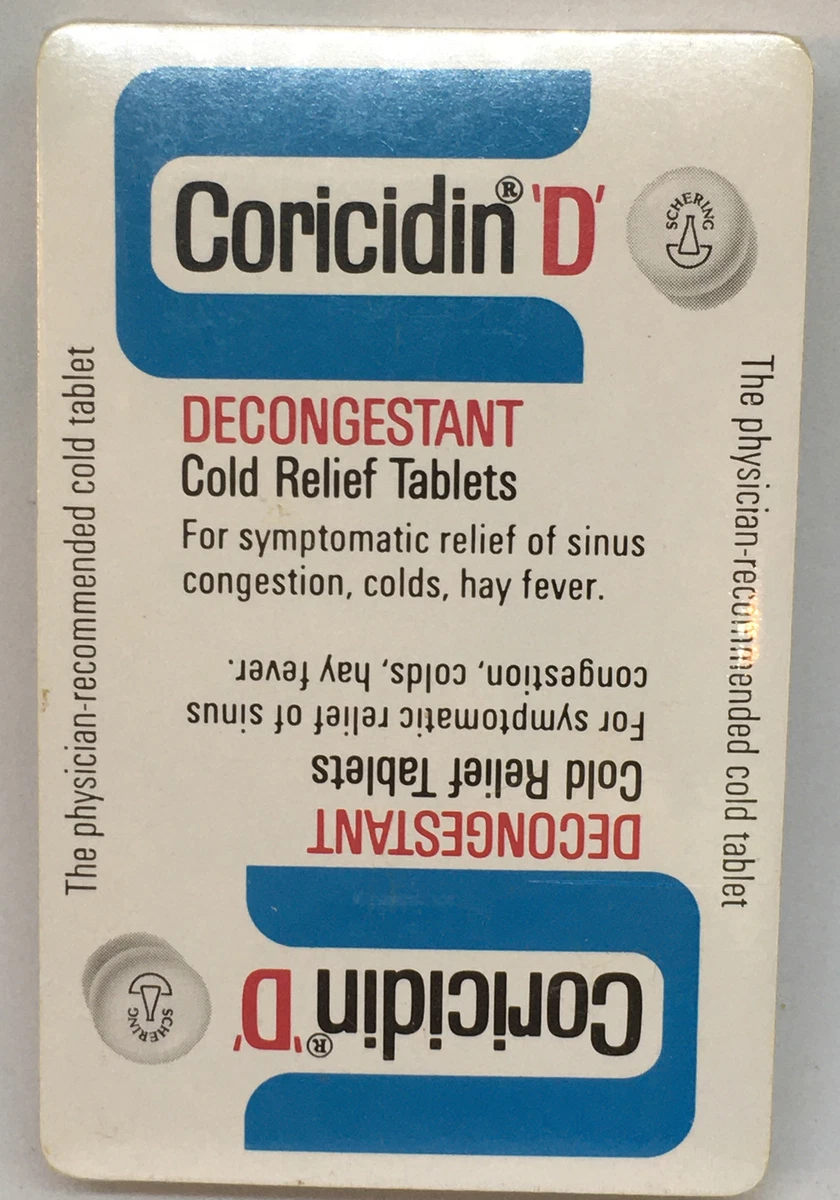 Coricidin For Sinus Congestion