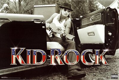 Kid Rock Promo Warner Music Group 2001 Poster 19 x 30 | eBay