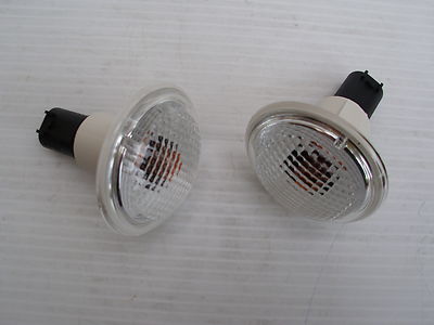 RANGE ROVER L322 SIDE REPEATER LAMPS - CLEAR INDICATORS PAIR - NEW ...