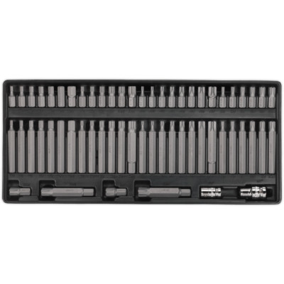 Sealey 60 Piece Screwdriver Bit Set in Module Tray | eBay UK