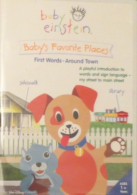 Baby Einstein - Baby's Favorite Places First Words Around Town (DVD ...