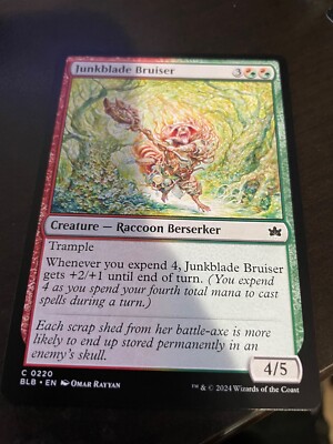 Junkblade Bruiser Bloomburrow Foil | eBay