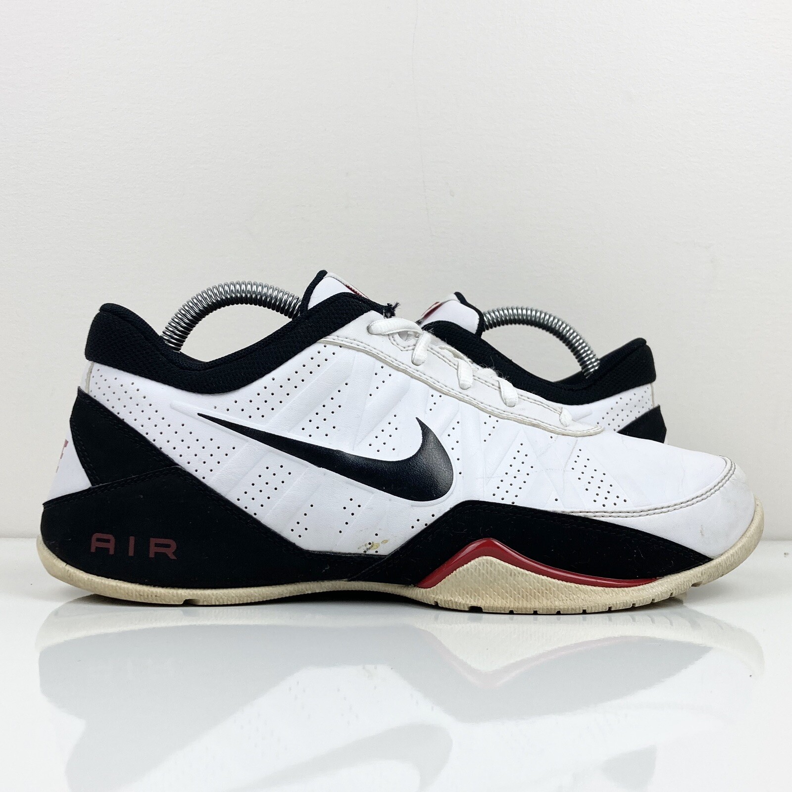 Nike Air Ring Leader Low White Black Red Men’s Athlet… - Gem