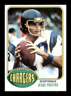 1976 Football Topps Jesse Freitas San Diego Chargers #237 | eBay