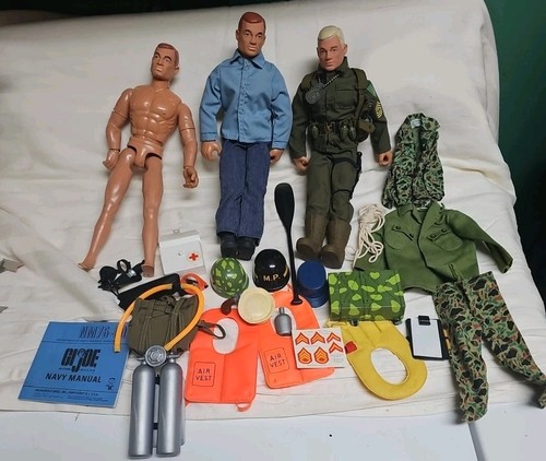 Hasbro GI Joe 12 inch lot (3) with Accessories See All Pics. | eBay