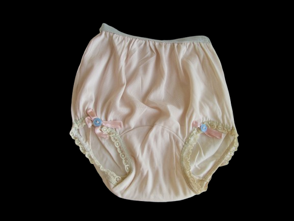 Vintage Gibbs Pastel Pink Silky Rayon Satin School Girl Panties Sz 1 | eBay