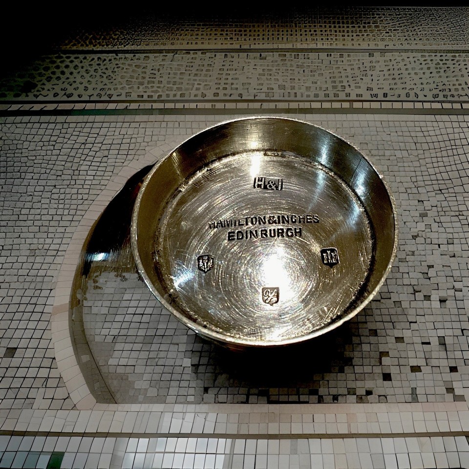 Scottish Silver Quaich Drinking Cup Hamilton & Inches Edinburgh 1955 ...