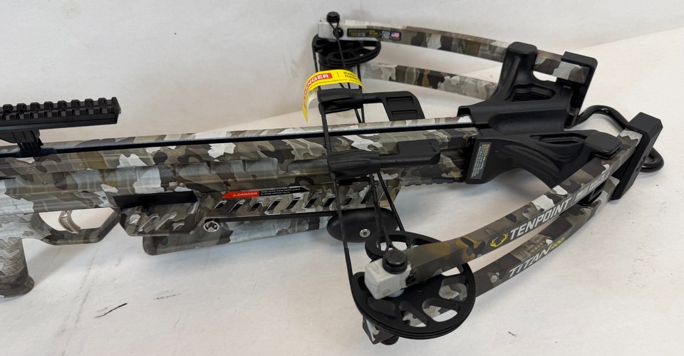 TenPoint Titan 400 Vektra Crossbow w/ACUdraw Silent/ Pro-View Scope ...