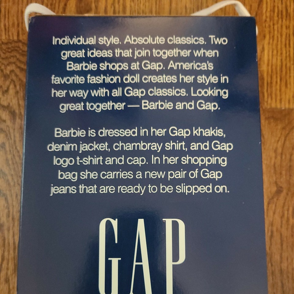Barbie GAP Blonde doll #16449 Mattel 1996 Special Edition | eBay