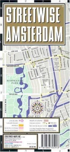 Streetwise Amsterdam Map - Laminated City Street Map of Amsterdam ...