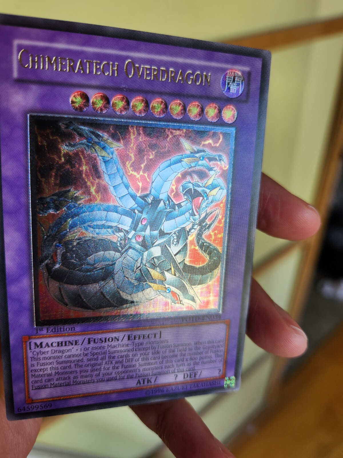 Chimeratech Overdragon, Euro Ultimate Rare, Yu-Gi-Oh! NM EU Print | eBay