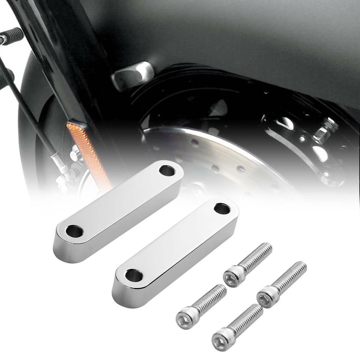 21" 23" 26" 30'' Front Fender Spacer Fit For Harley Touring Electra ...