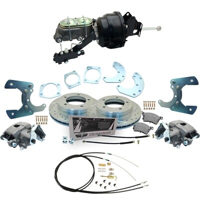 1957-81 F-Series Long Bed Ford Truck Rear Disc Brake Kit Drilled ...