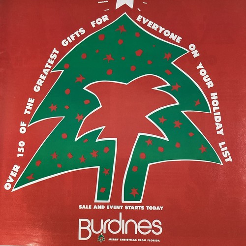 Christmas Catalog Miami Florida Burdines 1988 Waterford Lenox Krups ...