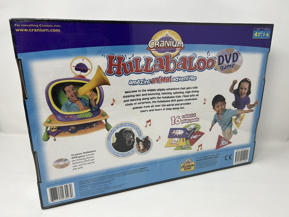 Cranium Hullabaloo DVD Animal Adventure Game (2003) NEW SEALED BOX | eBay