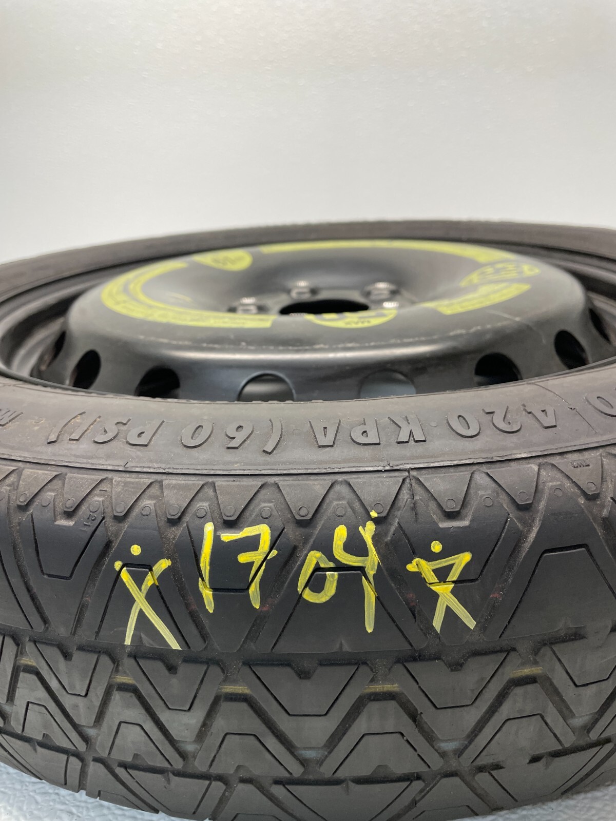 2010-13 MERCEDES BENZ E300 E350 E400 E550 (W212) 155 70 R17 SPARE TIRE ...