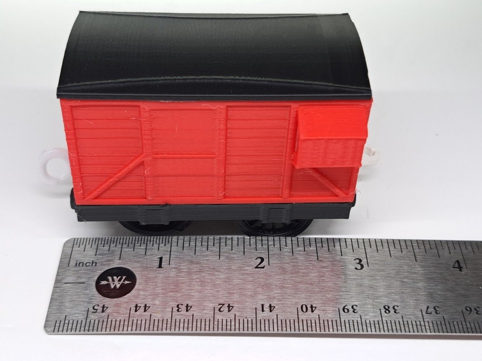 Thomas Trackmaster 3D Printed Talyllyn railway BRAKE VAN Red Custom | eBay