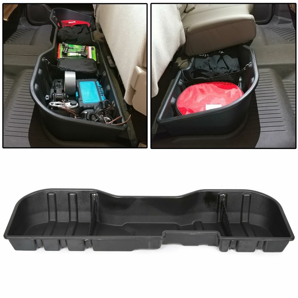 Underseat Storage Box For 07-18 Chevy Silverado Sierra 1500 2500 3500 ...