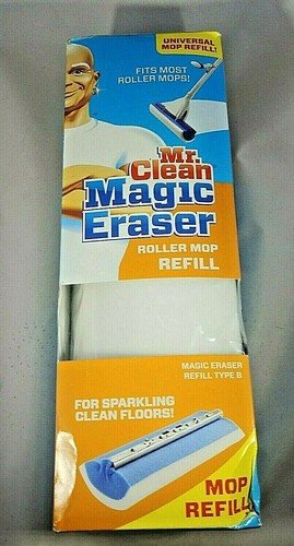 Mr. Clean Magic Eraser Roller Mop Refill Type B Fits Most Roller Mops ...
