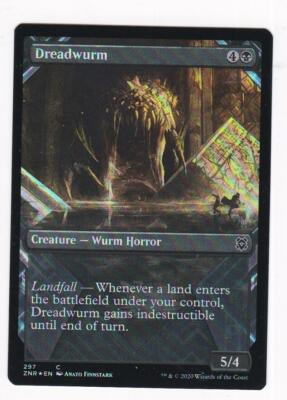 MTG: Zendikar Rising: Foil: Dreadwurm (Showcase) | eBay