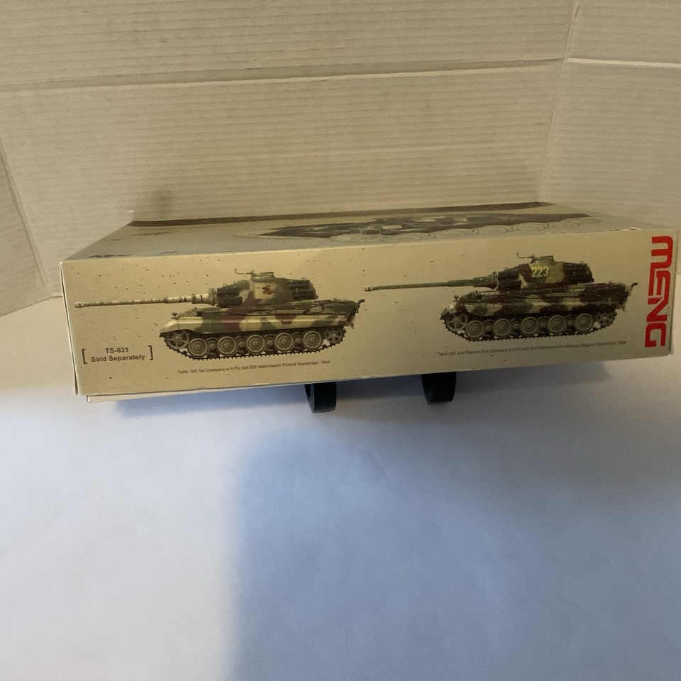 Meng German King Tiger Interior Set #SPS-037 1:35 Scale Unassembled Kit ...