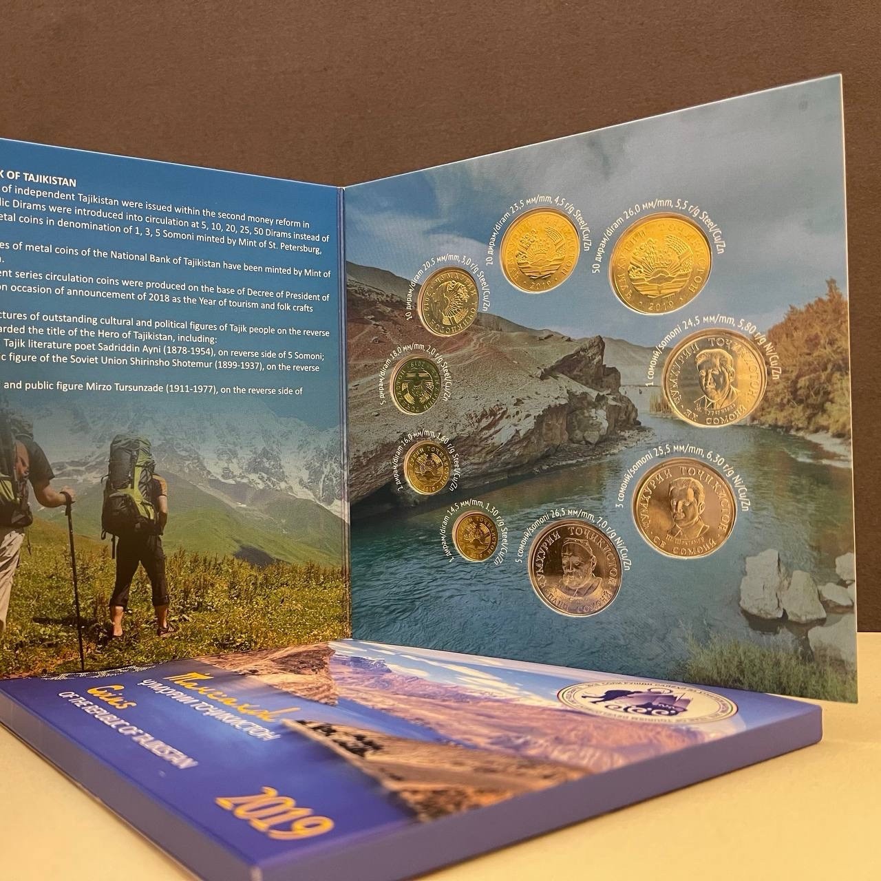 Tajikistan Set Coins 2019 Years Tourism Unc – Antique Coins World