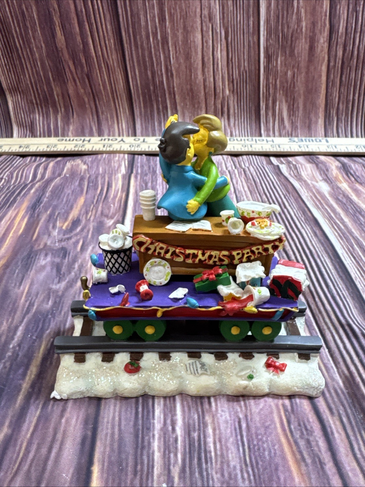 The Simpsons Christmas Express Train “Class Is In Session” Hamilton ...