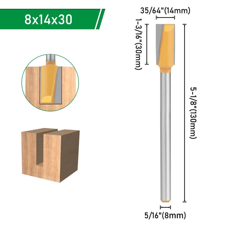 Multi Pack Option Bottom Cleaning Bit Detailed Milling Extended Length ...