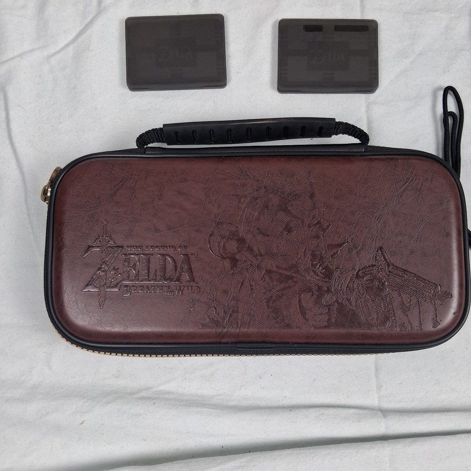 Nintendo Switch v2 Zelda BOTW Console HAC-001(-01) System Bundle Dock ...