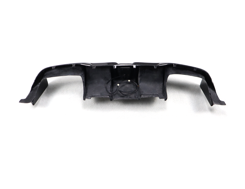 LED Carbon Fiber Rear Bumper Diffuser Lip Bodykit For BMW F87 M2 Coupe ...