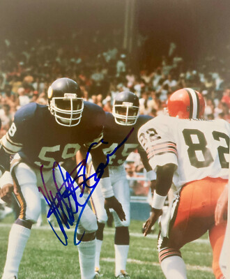 Matt Blair Minnesota Vikings Great signed Color 8x10 #3 W/COA (Tough ...