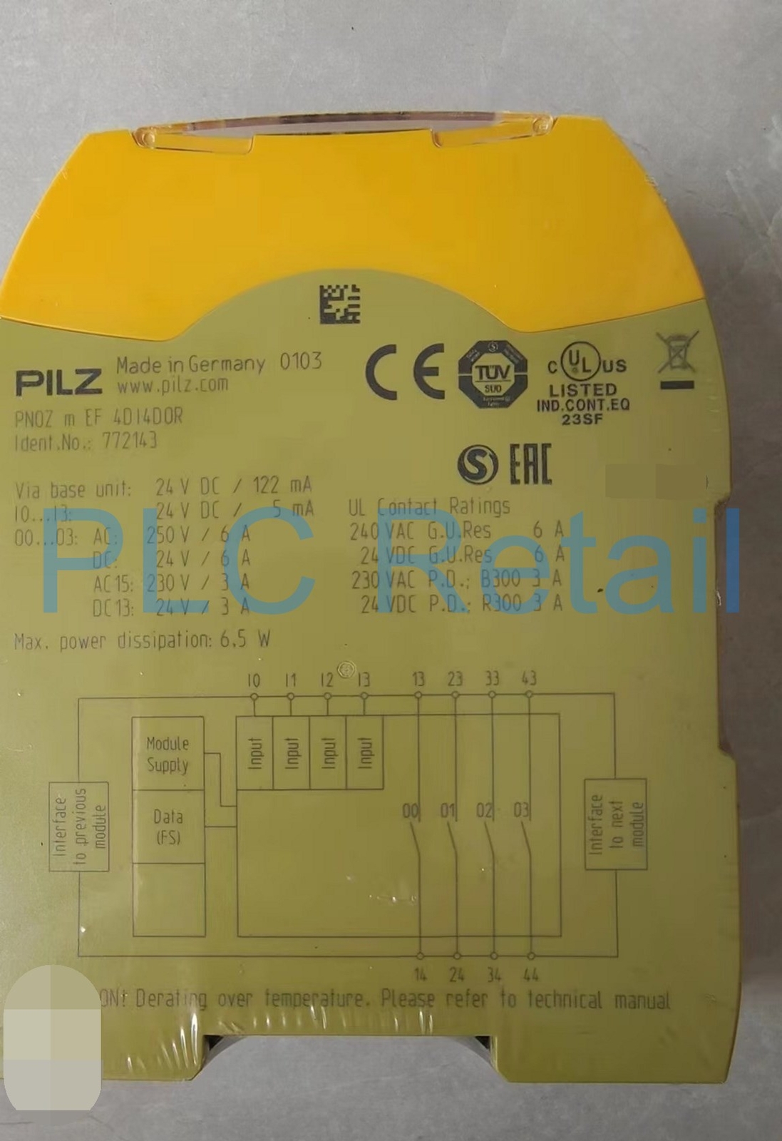 new PILZ PNOZ M EF 4DI4DOR 772143 Safety Relay Fast delivery | eBay